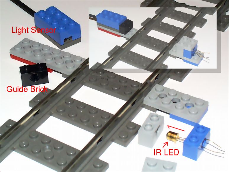 Lego 9v Train Axle Sensor